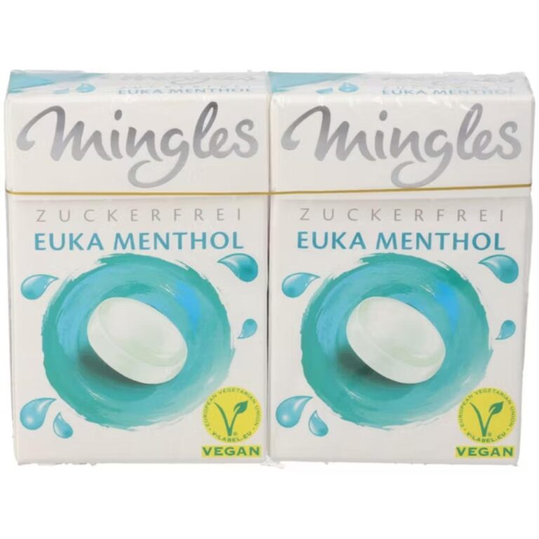 Bomboane Mingles euka menthol fara zahar 88g